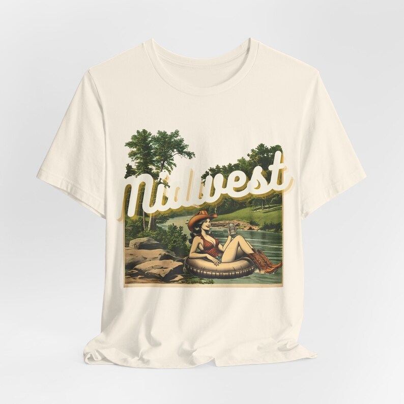 Summer Tshirt Float Trip Tee for Him Gift for Her Midwest Cowgirl Shirt ...