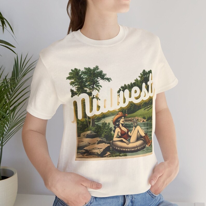Summer Tshirt Float Trip Tee for Him Gift for Her Midwest Cowgirl Shirt ...