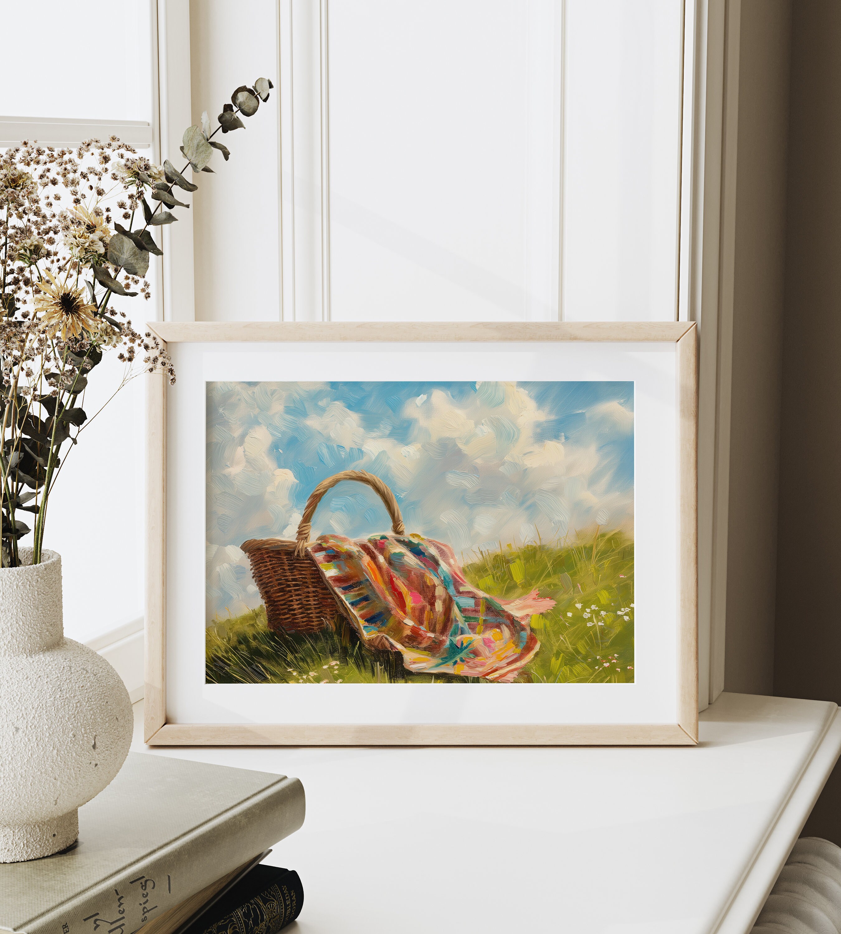 Printable Summer Collection Set of 9, Serene Summer Landscapes and ...