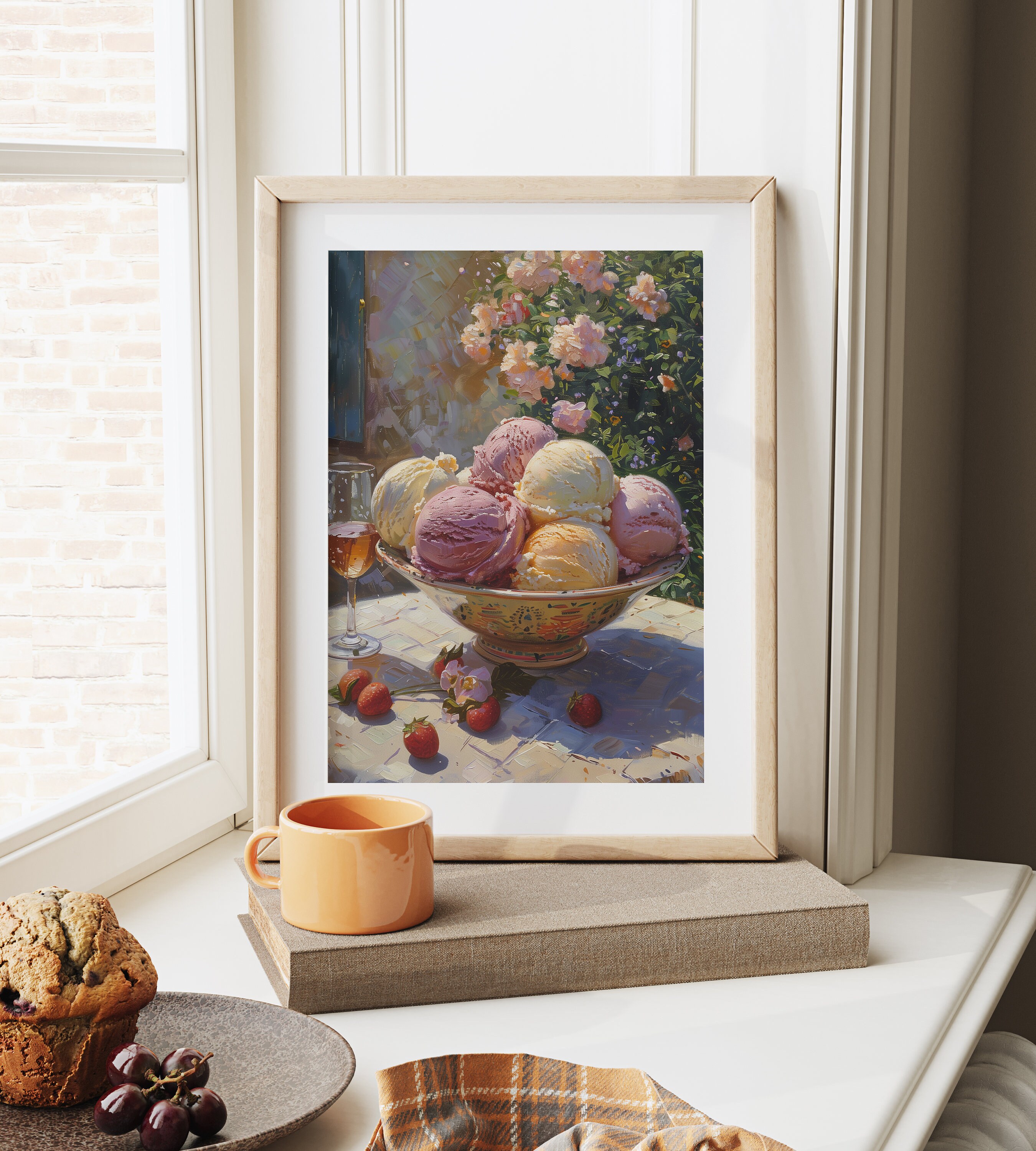 Printable Summer Collection Set of 9, Serene Summer Landscapes and ...