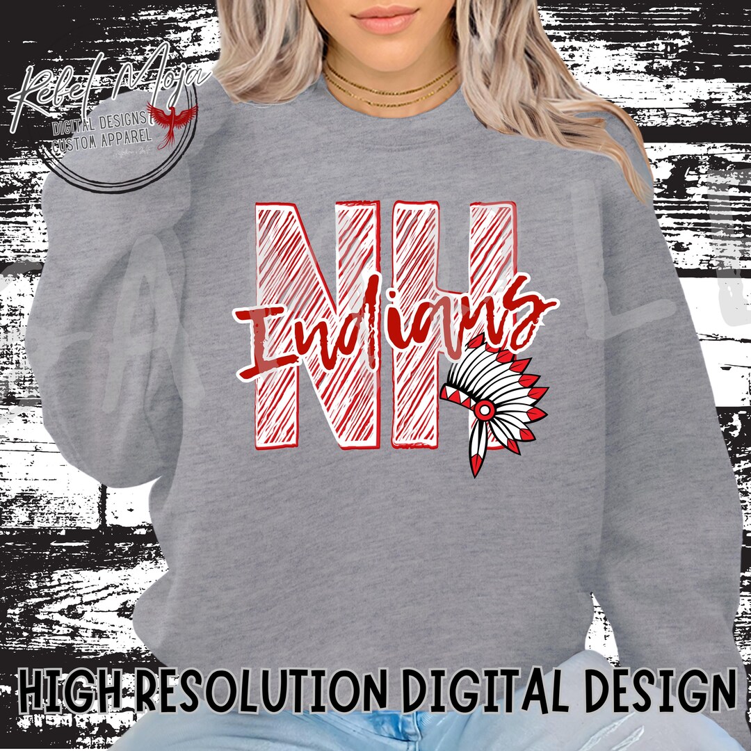 NH Indians Digital Download Png, Preppy NH Indians Png, NH Indians ...