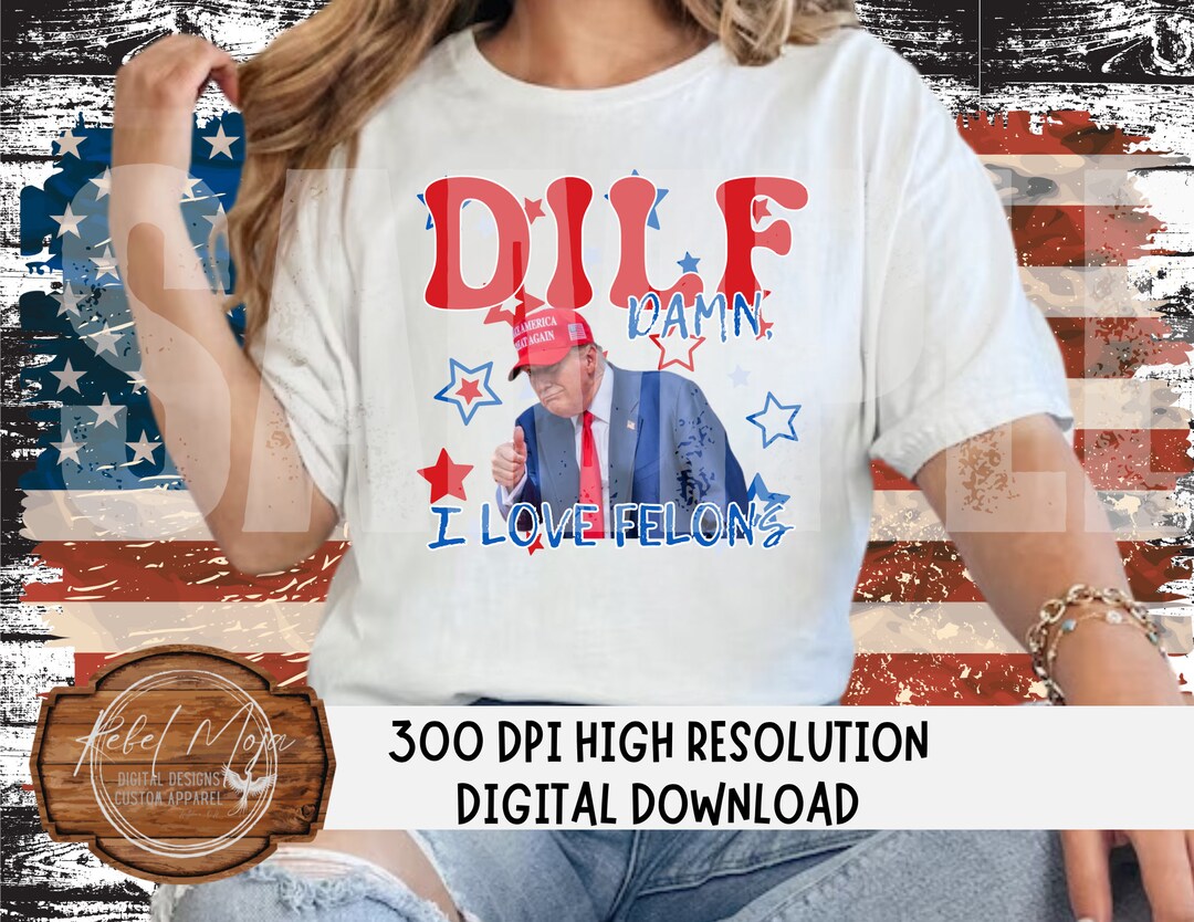 DILF Digital Download PNG - Etsy
