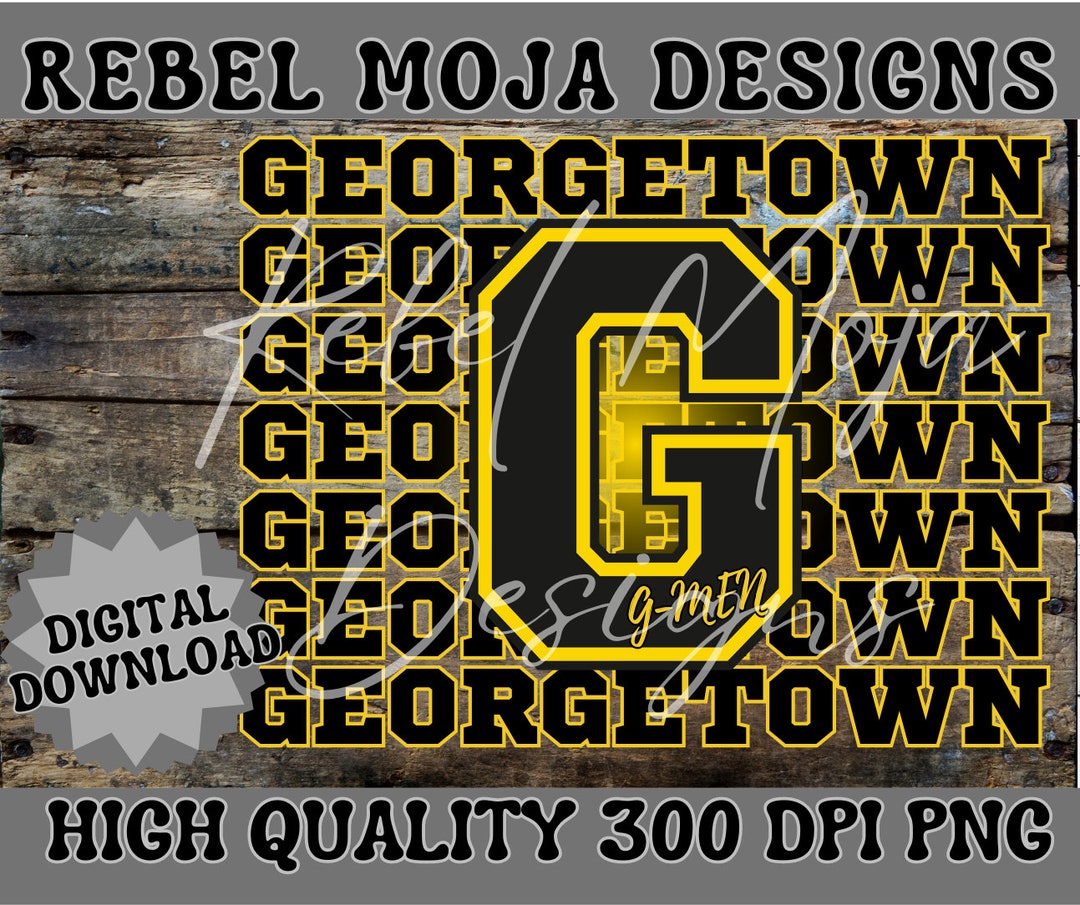 Georgetown Mascot Digital Download PNG - Etsy