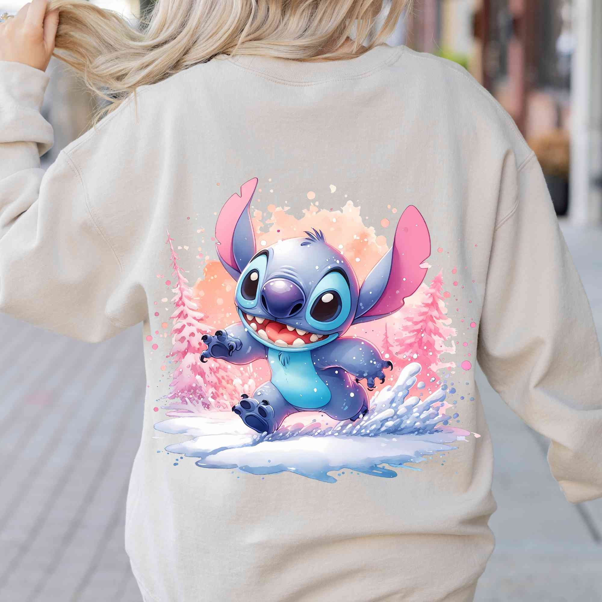 Stitch Splash and Watercolor PNG Bundle High-quality, Stitch Watercolor ...