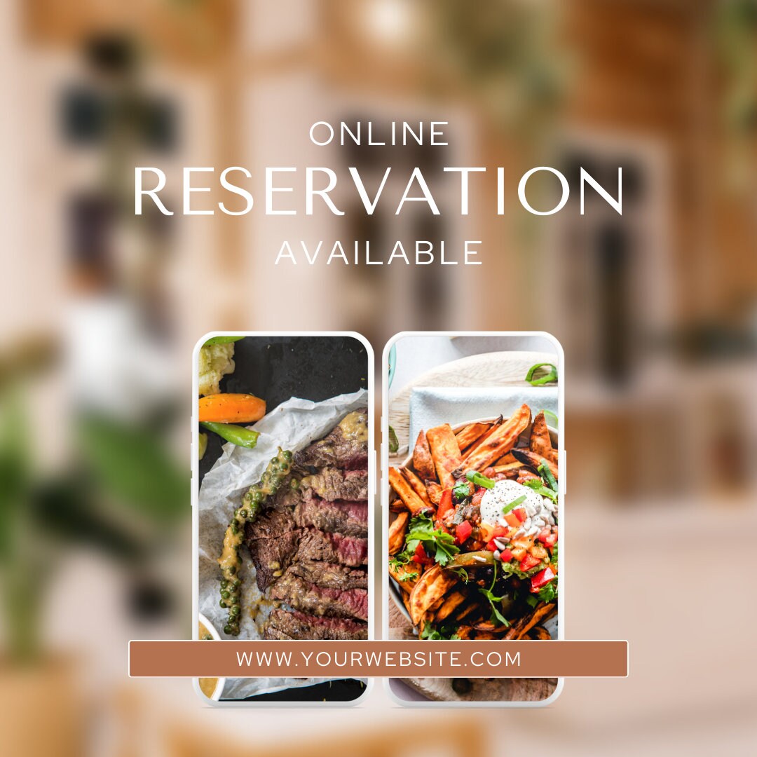 50 Restaurant Instagram Templates, Restaurant Canva Templates ...