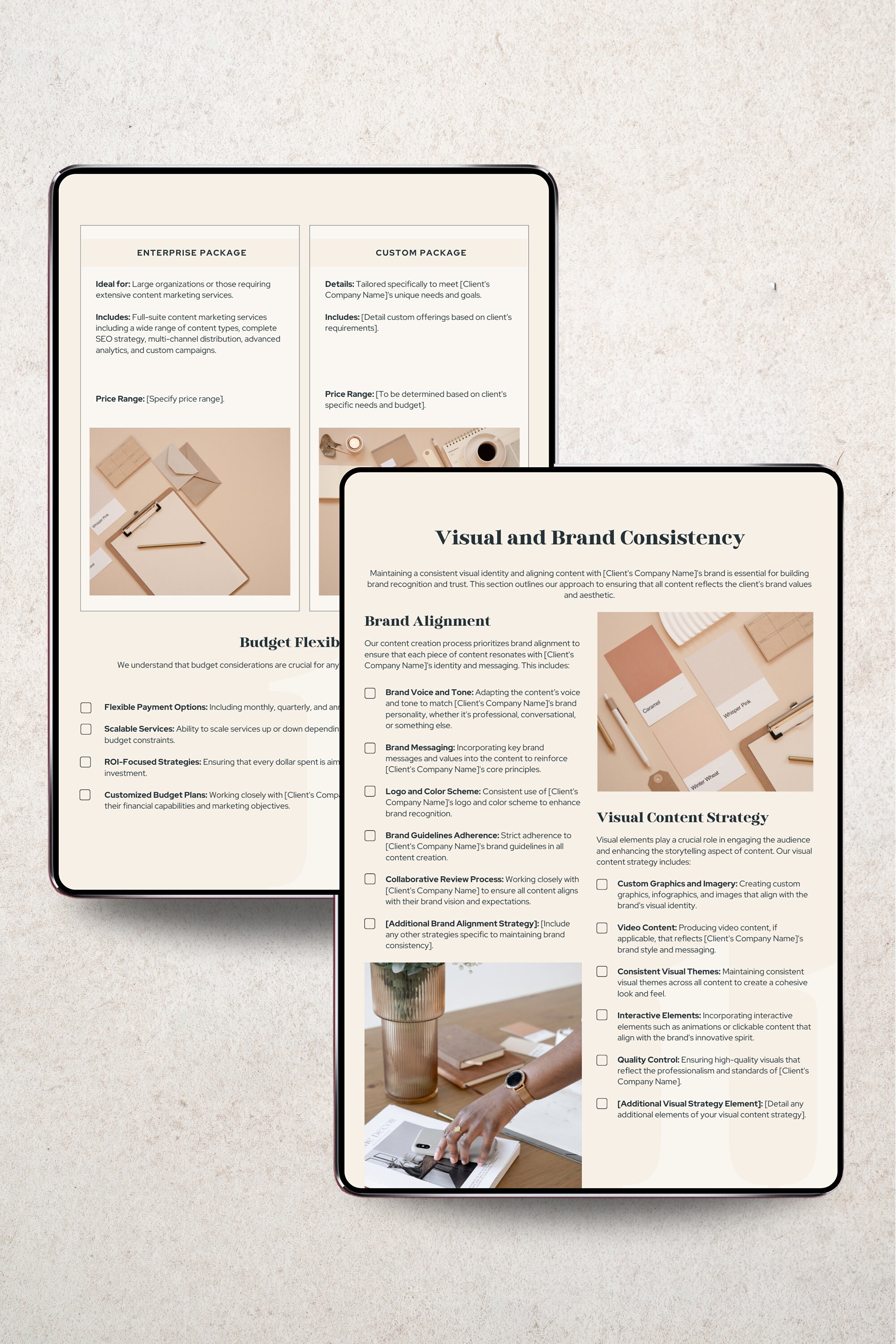 Content Proposal Template Canva Content Marketing Proposal Template ...