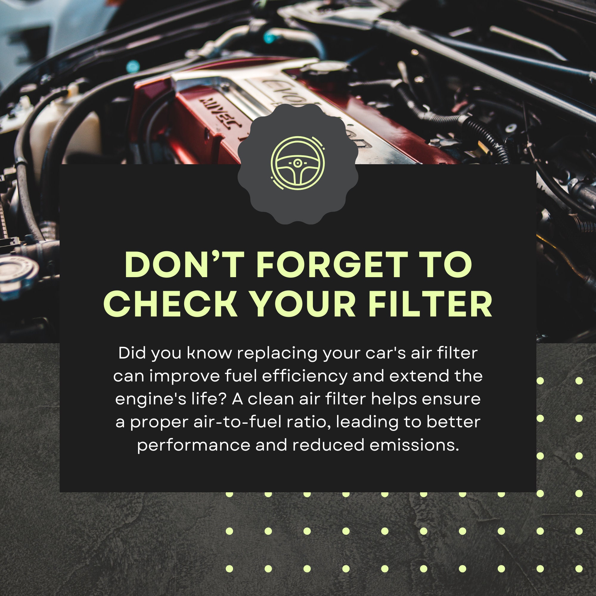 Mechanic Instagram Post Templates, Auto Repair Shop Instagram, Car ...