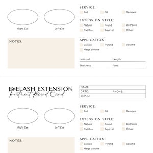 Client Consent Form Eyelashes, Lash Tech Consent Forms, Eyelash ...