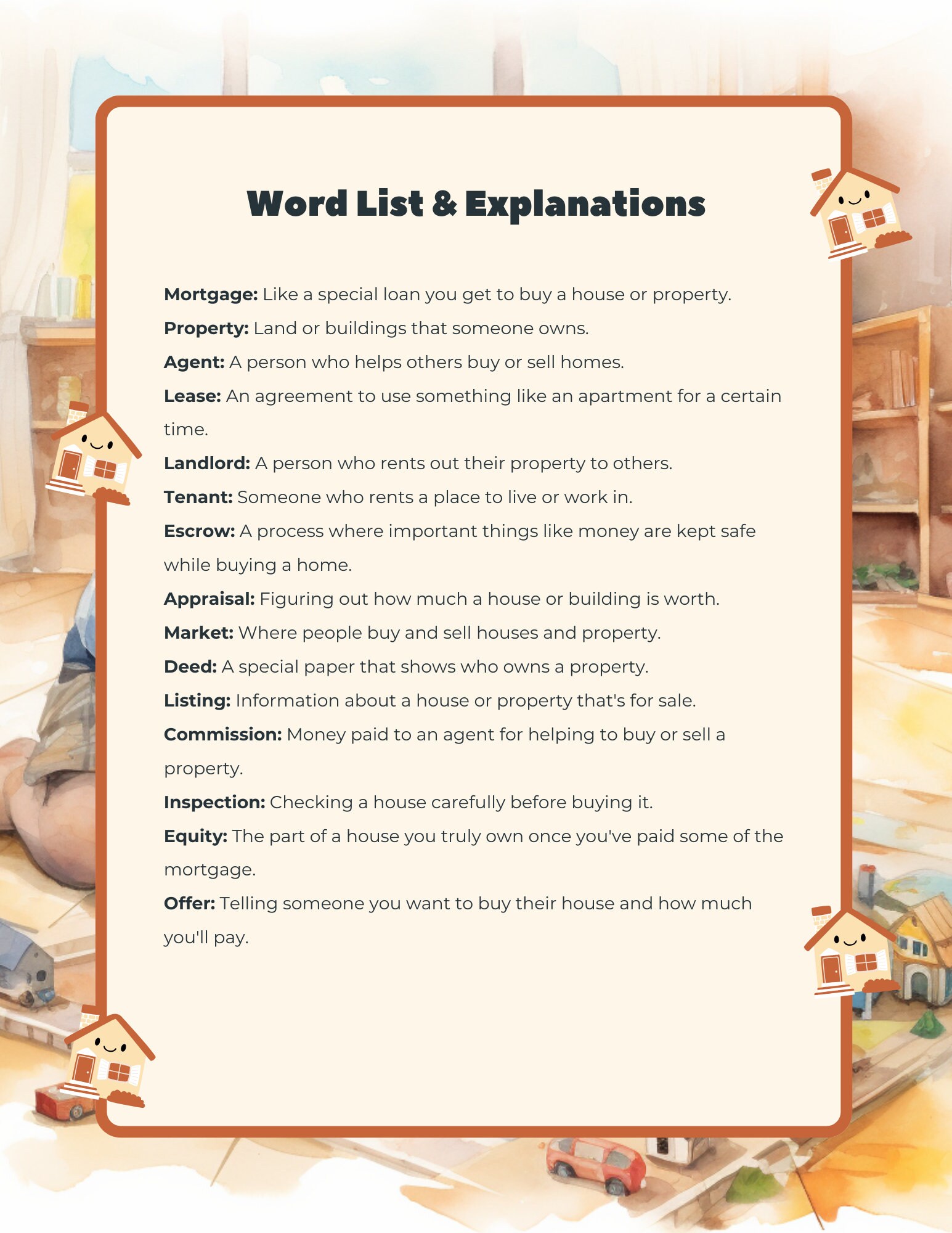 Kids Activity Book Real Estate, Real Estate Kids Activity, Realtor ...