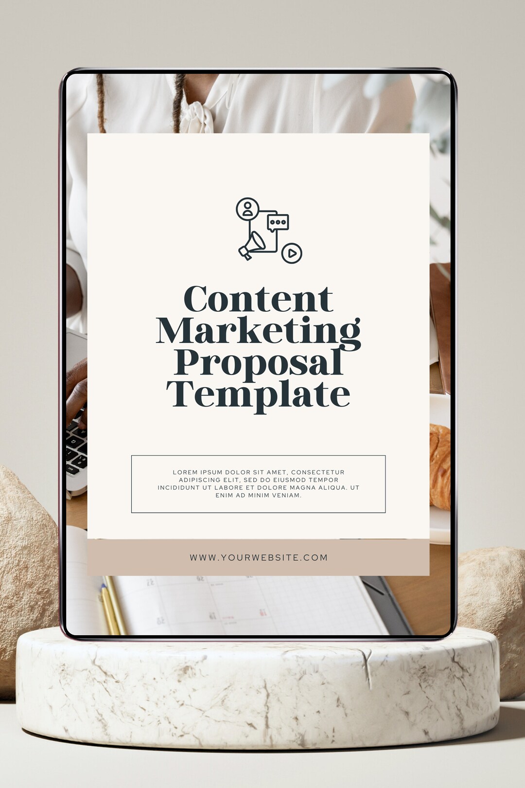 Content Proposal Template Canva Content Marketing Proposal Template ...