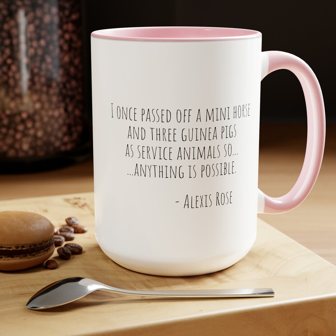 Schitt's Creek, Mug, Gift for Her, Anything's Possible Mug, Schitt's ...