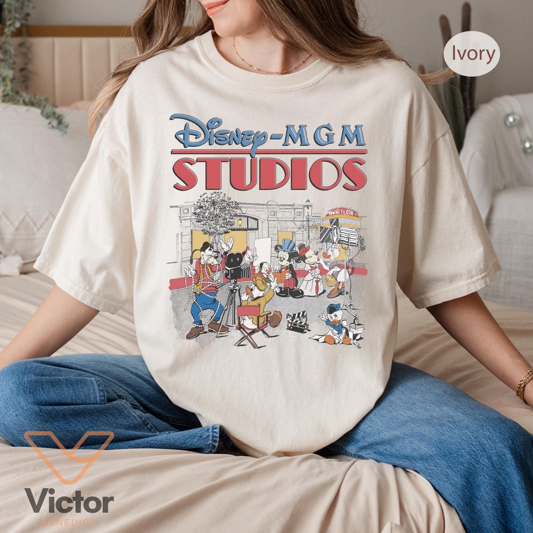 Retro Disney MGM Studios Comfort Colors Shirt, Hollywood Studios Shirt ...