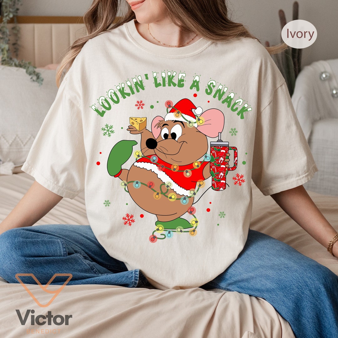 Lookin' Like A Snack Christmas Png, Gus Gus Christmas Png, Disney ...