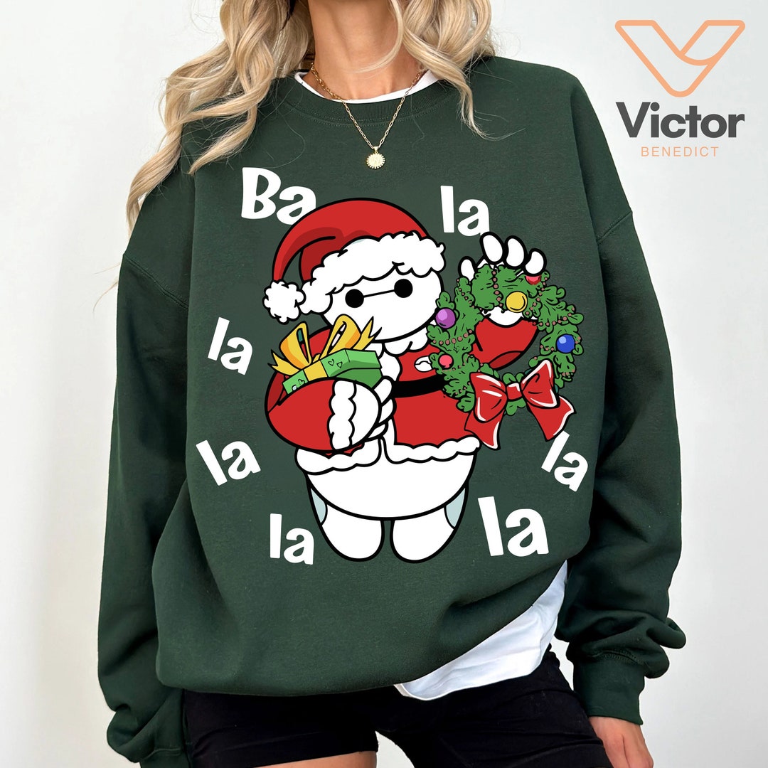 Big Hero 6 Lindo Santa Baymax Navidad Png, Luces navideñas Ba La La la ...