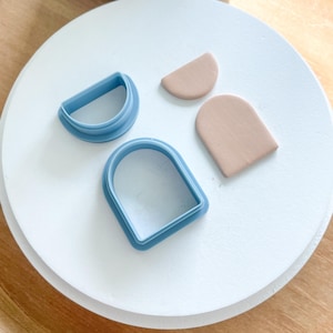 Arch Clay Cutter, Double Arch, Elegant Clay Cutters, Boho Shapes, Clay ...