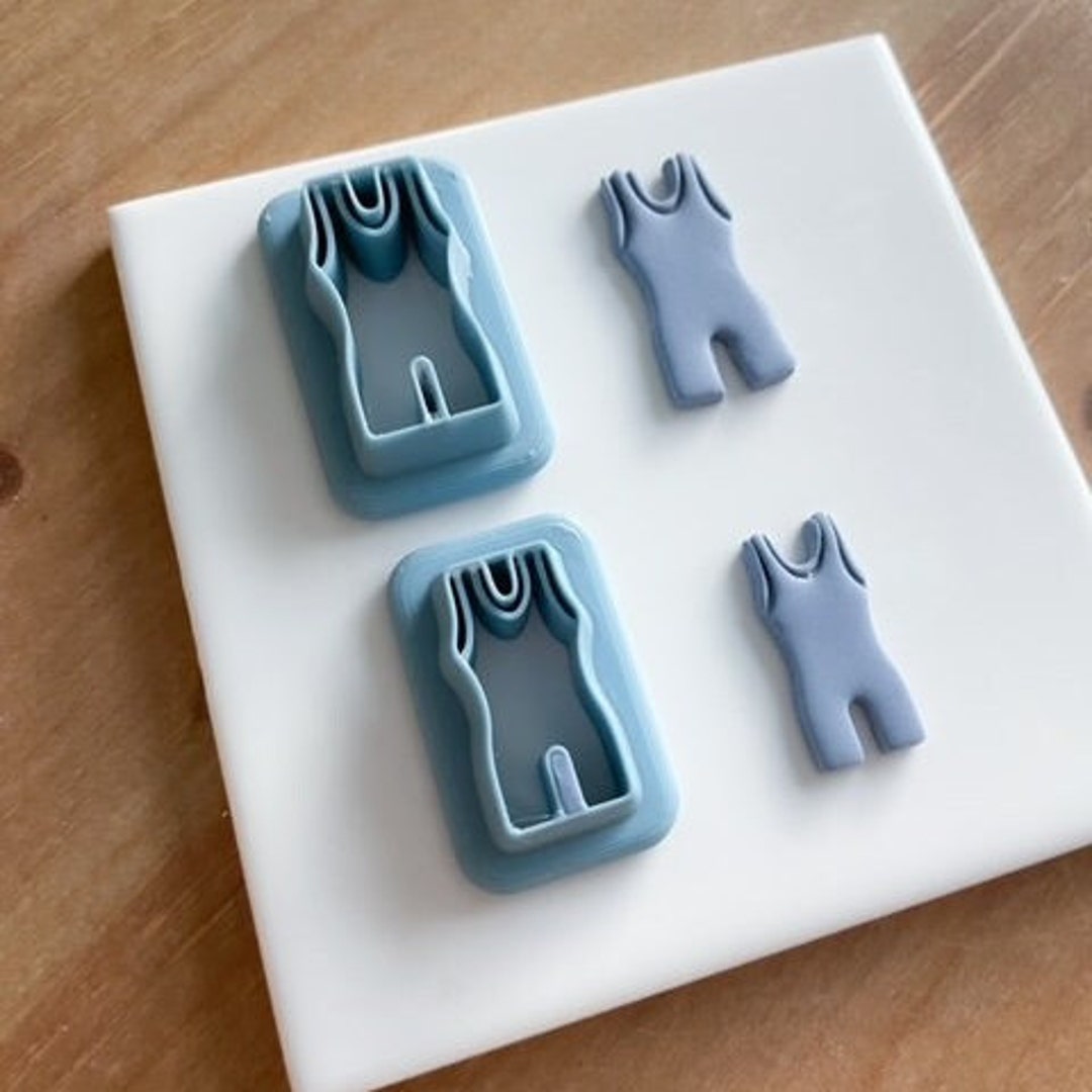 Wrestling Singlet Clay Cutter, Polymer Clay Cutter, Sport Cutters ...