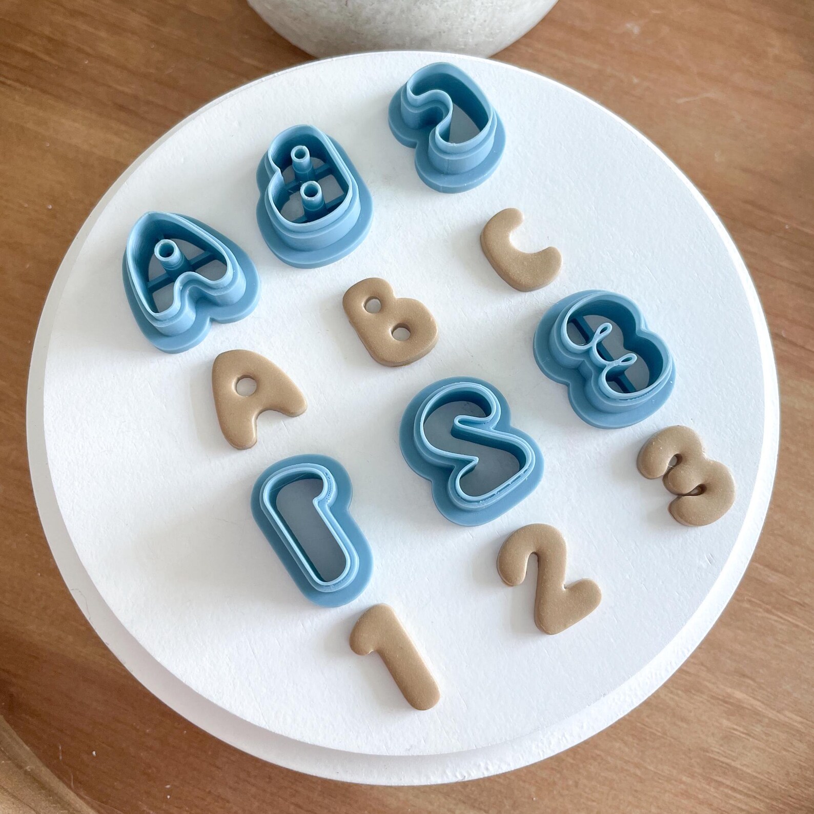 ABC Clay Cutters, Alphabet Cutters, 123 Numbers, School, Back to School ...