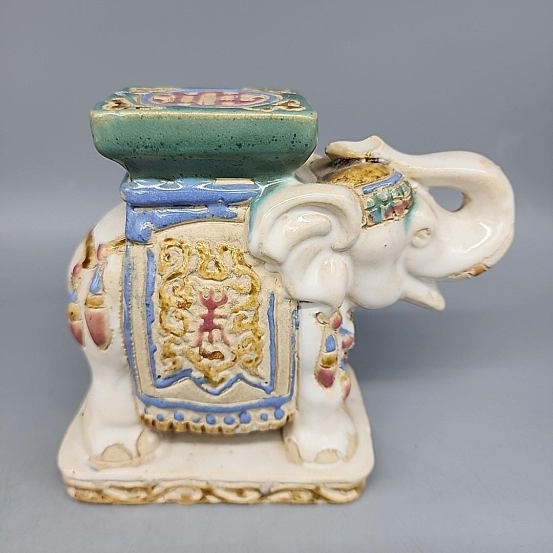 Vintage 5.5” Chinese Elephant Artifact Figure Asian - Etsy