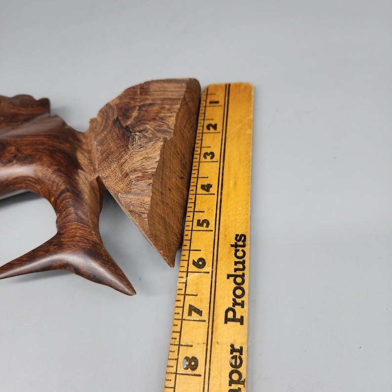 Vintage 1970's Haida Swordfish Pacific Marlin Native Wood Carving ...