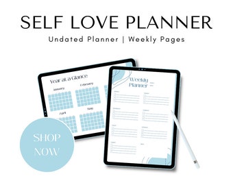 Self Love Planner - Etsy