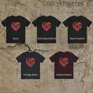 Goth Romance Unisex Jersey Short Sleeve Tee Goth Summer Goth Clothing ...