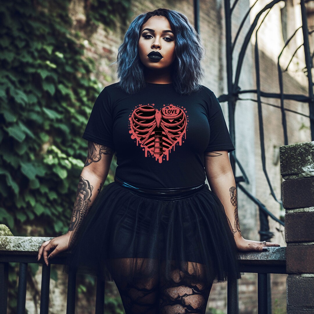 Goth Romance Unisex Jersey Short Sleeve Tee Goth Summer Goth Clothing ...