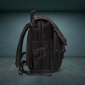 Celestial Moon Phases Unisex Casual Shoulder Backpack Crescent Moons Whimsigoth Dark Art Lover ...