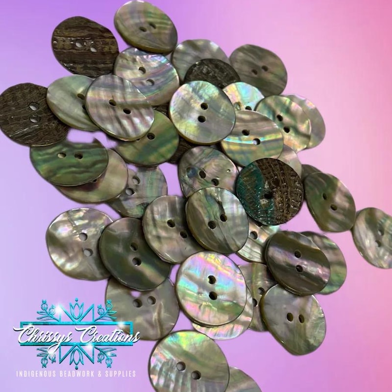 Abalone Buttons - Etsy