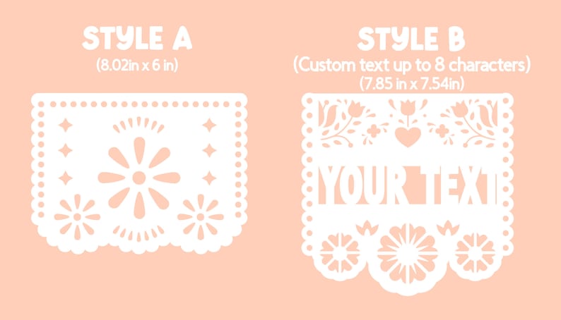 Custom Papel Picado Birthday Decor Garland Fiesta Party Decoration ...