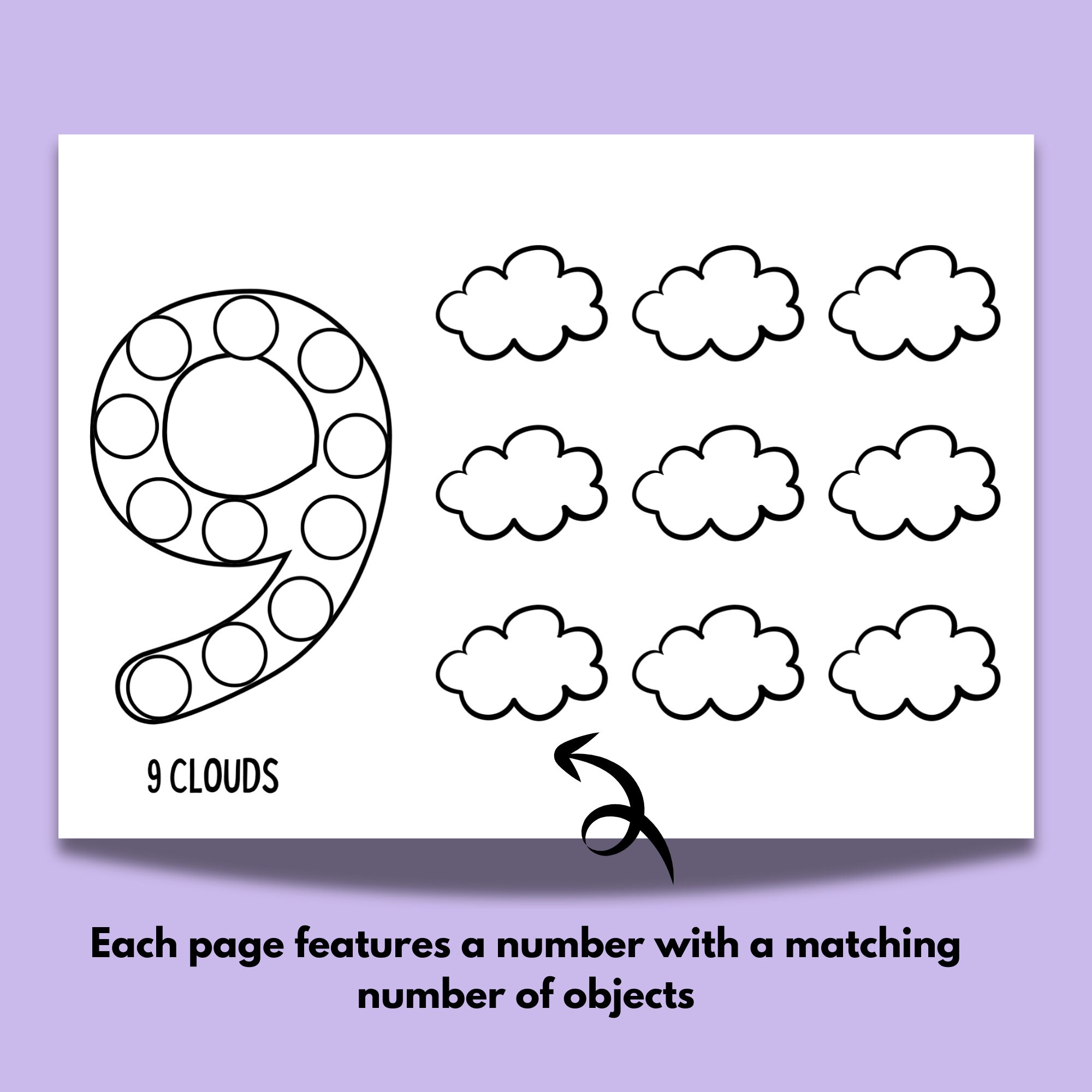 Number Dot Marker Activity, Counting Activity, Number Activities for ...