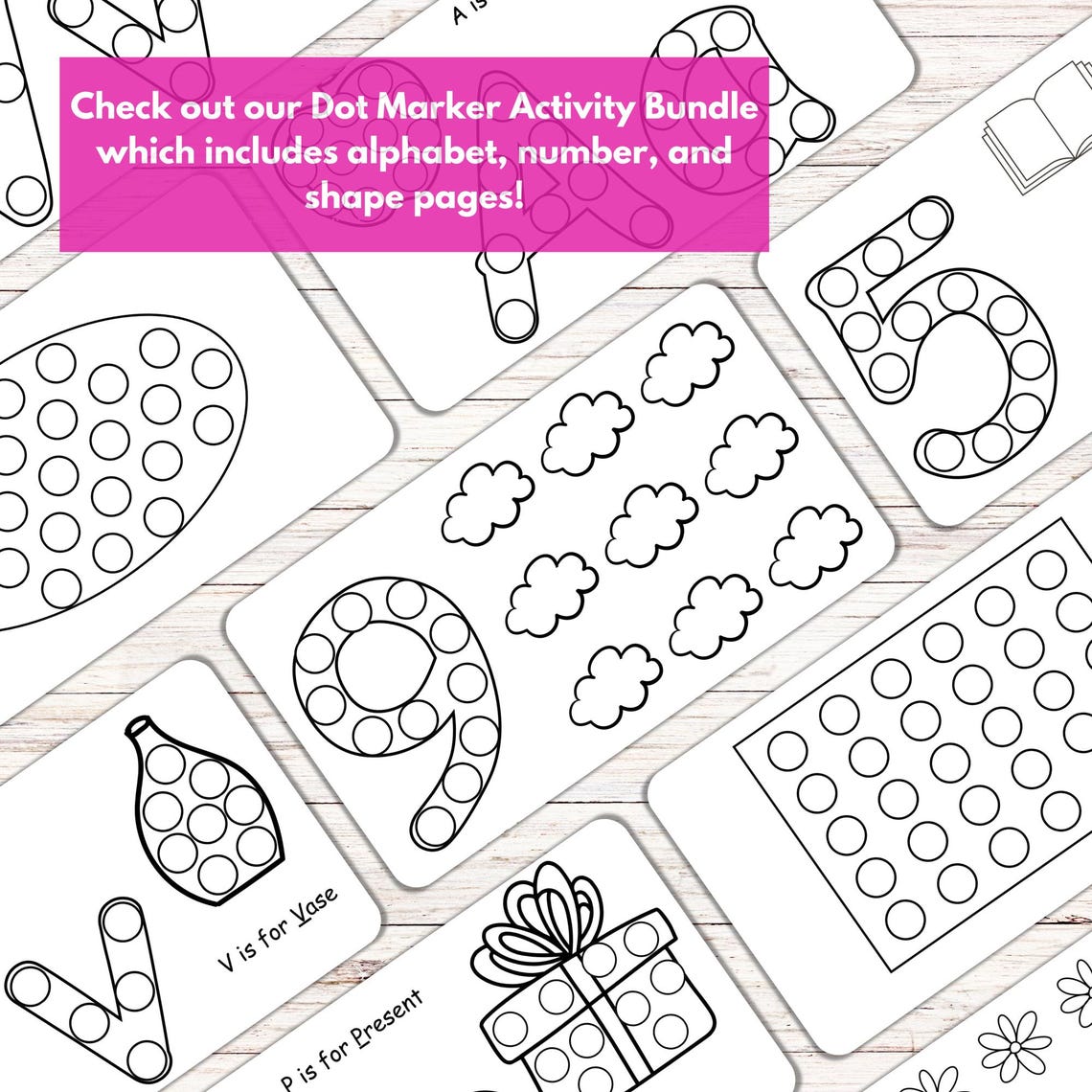 Alphabet Dot Marker Activity, Alphabet Bingo Dauber Activity, Alphabet ...