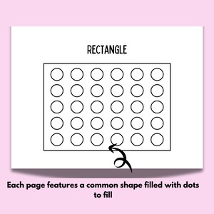 Shape Dot Marker Activity for Toddlers and Preschoolers (digital ...