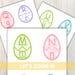 Easter Egg Alphabet Matching, Easter Printable, Alphabet Case Matching ...