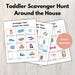 Indoor Scavenger Hunt, Toddler Scavenger Hunt, Printable Scavenger Hunt ...