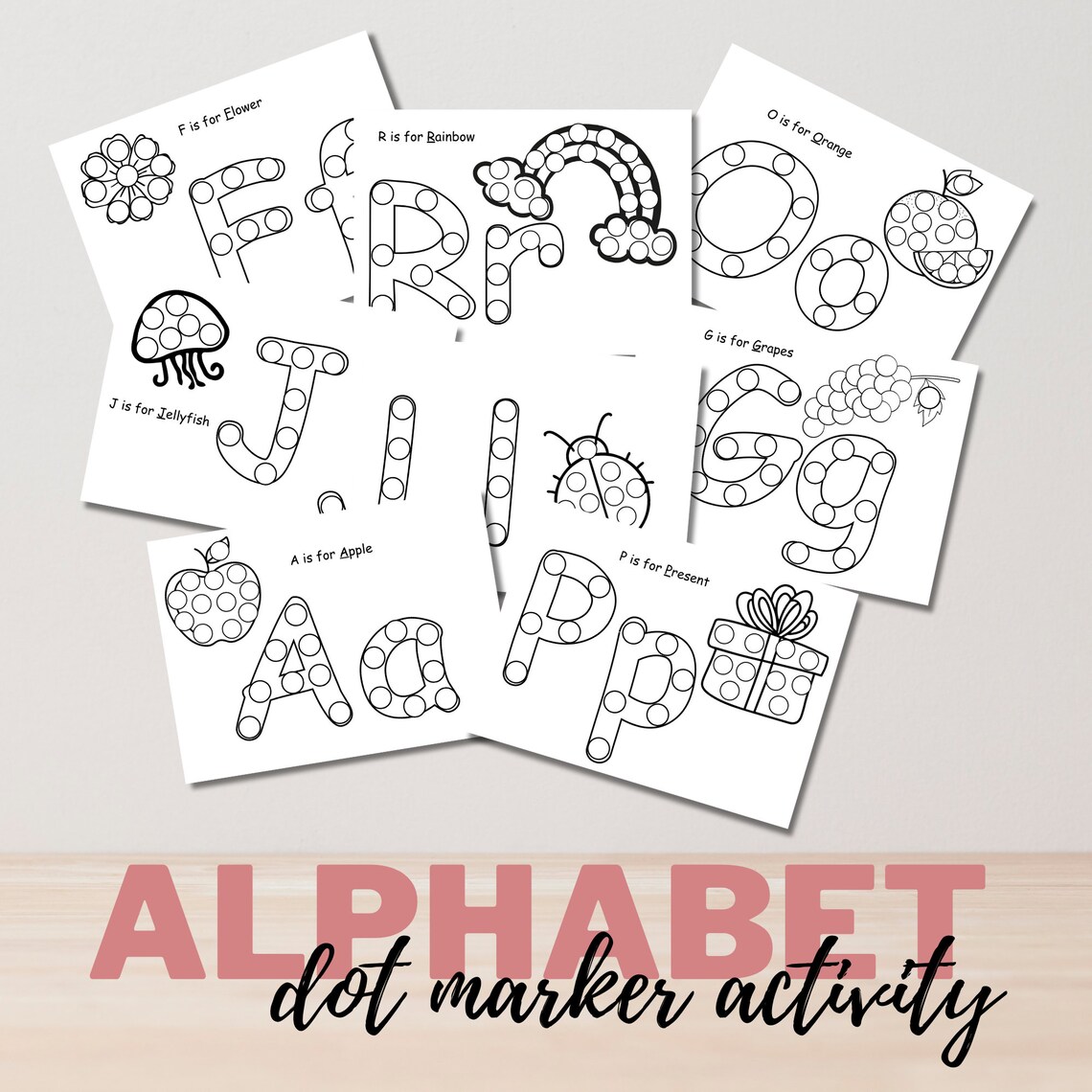 Dot Marker Activity Bundle, Alphabet Activity, Numbers Activity, Shape ...