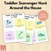 Indoor Scavenger Hunt, Toddler Scavenger Hunt, Printable Scavenger Hunt ...