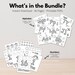 Prek Coloring Bundle, Alphabet Coloring Pages, Number Coloring Pages ...