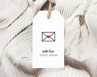 Printable Valentine's Day Gift Tags, Instant Download - Etsy