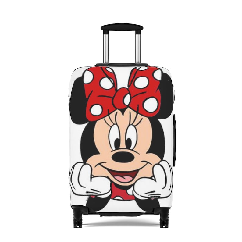 Minnie Mouse Luggage Cover - Etsy