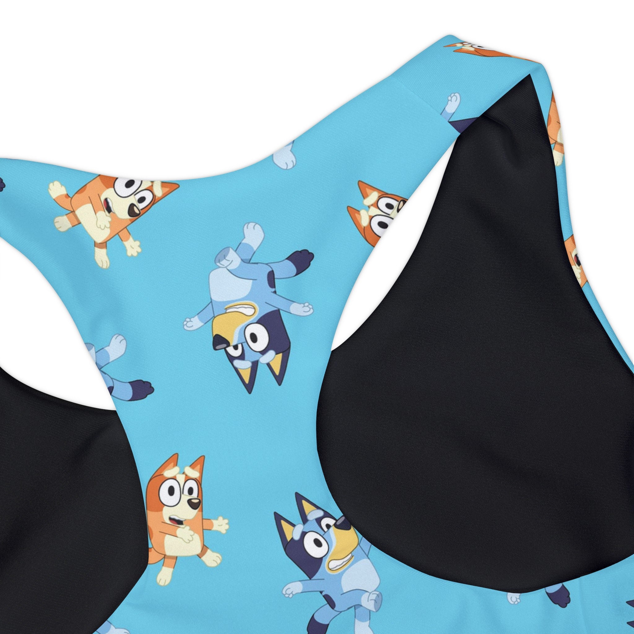 Girls Bluey Two Piece Swimsuit (AOP) - Etsy