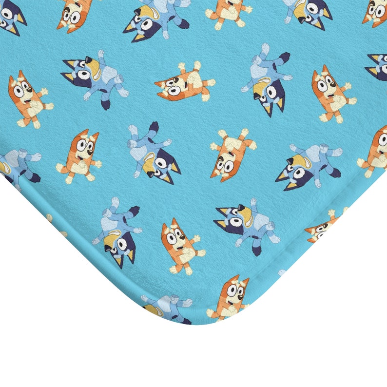 Bluey Kids Bath Mat - Etsy
