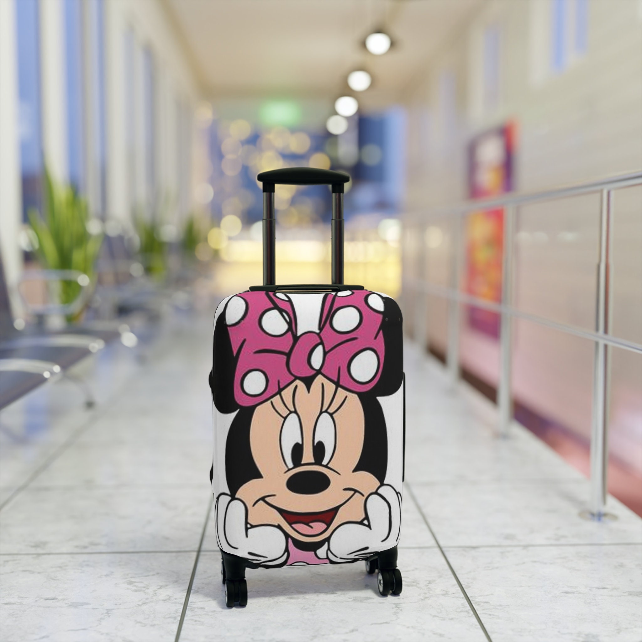 Minnie Mouse Luggage Cover - Etsy