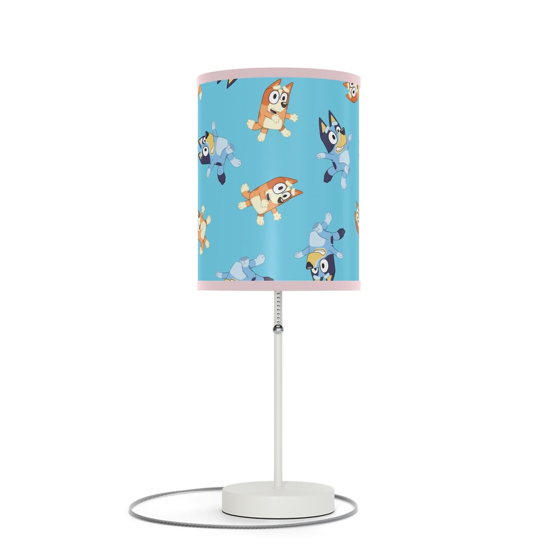 Bluey and Bingo Lamp on a Stand, USCA Plug - Etsy