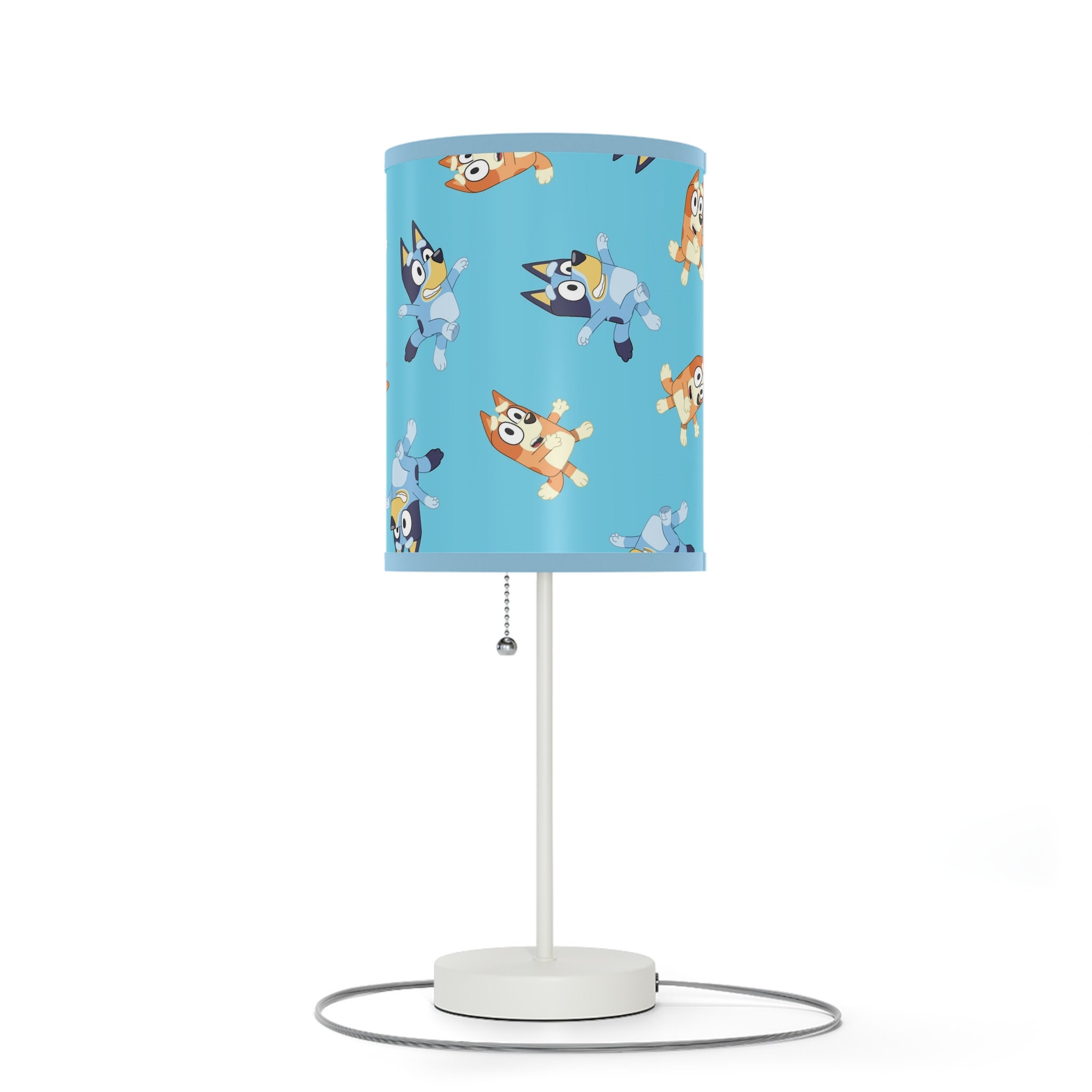 Bluey and Bingo Lamp on a Stand, USCA Plug - Etsy