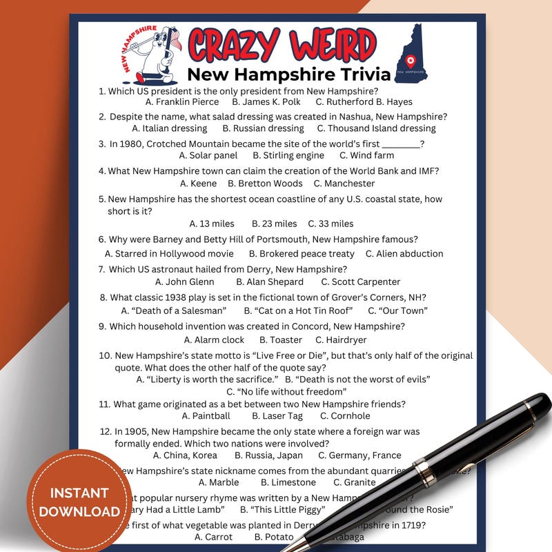 New Hampshire - Etsy