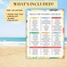 Printable Family Beach Vacation Packing Checklist for All Your Travel ...