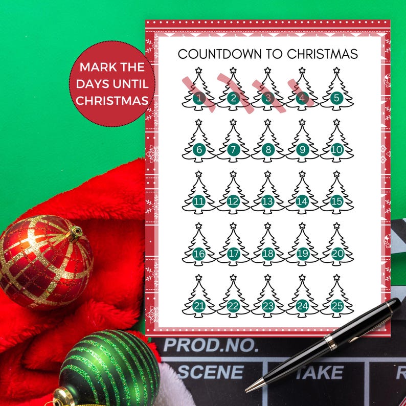 Printable Christmas Movie Review Journal Bundle With Bonus Christmas ...