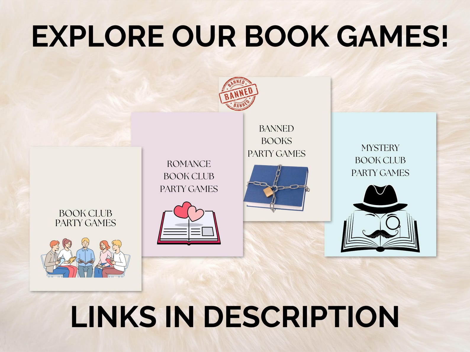 Ultimate Printable Book Club Games Bundle: Icebreakers, Puzzles ...