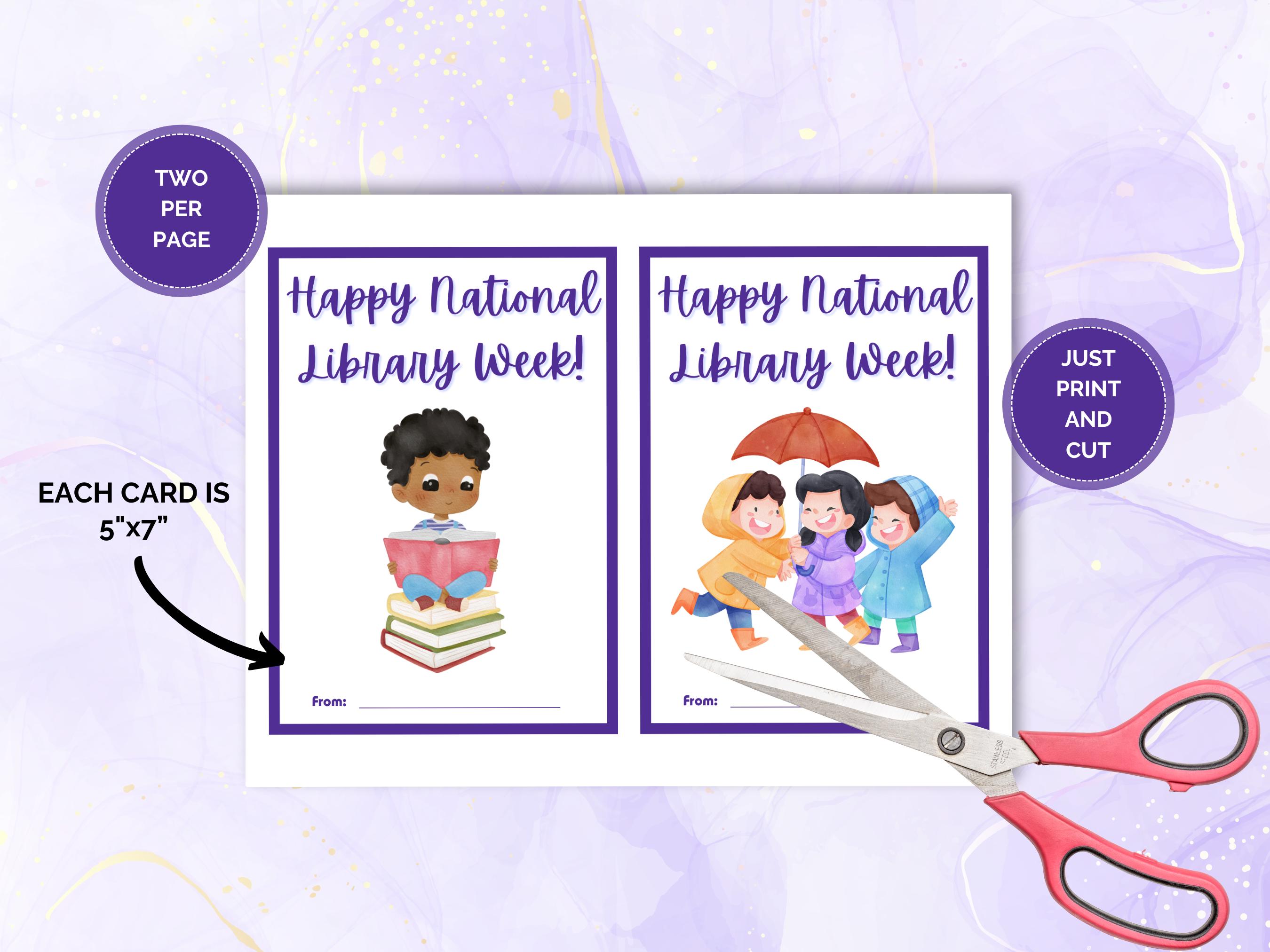 Printable Librarian Appreciation Gift Card Holder, Librarian Gifts ...