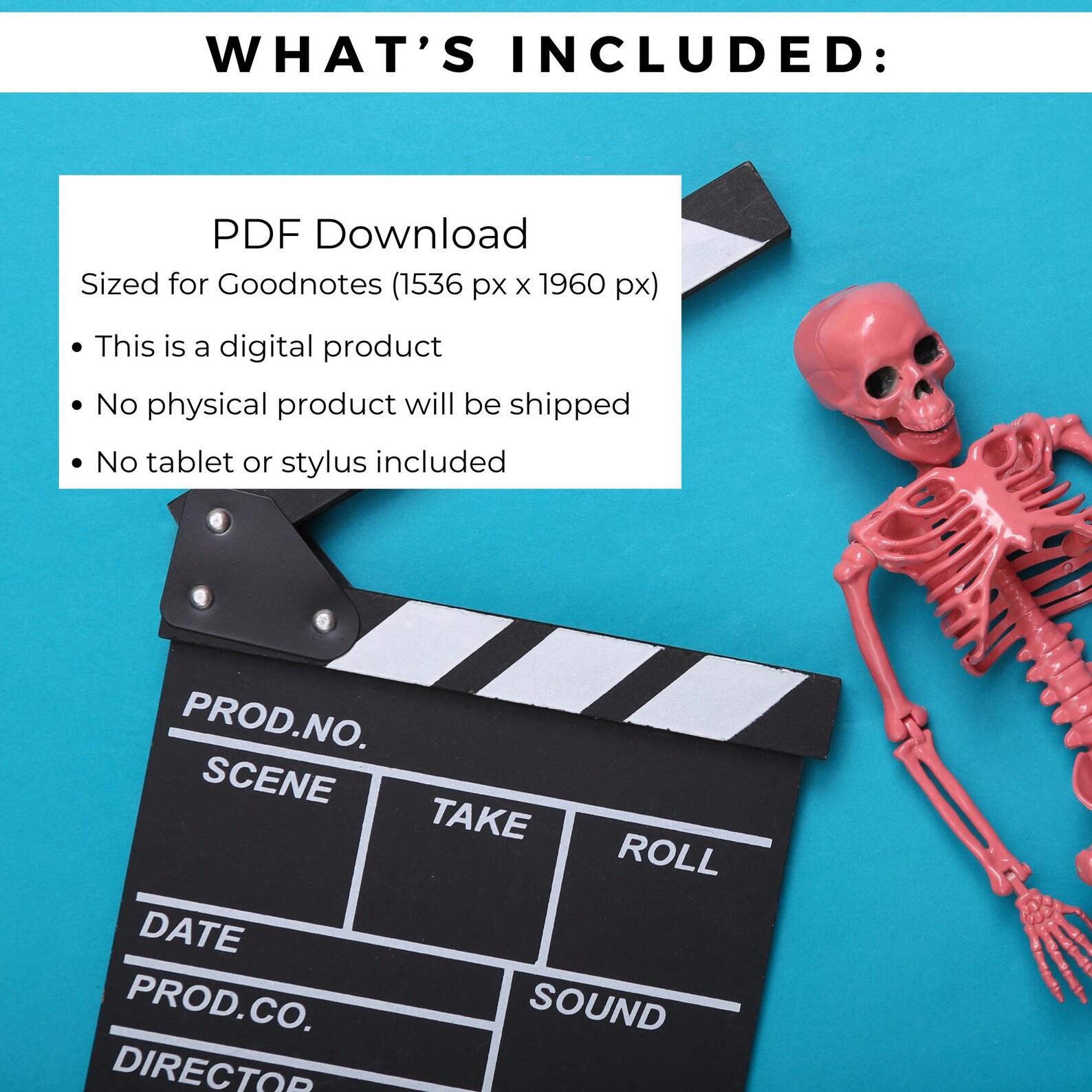 Spooky Digital Horror Movie Review Journal With Bonus Halloween Bingo ...